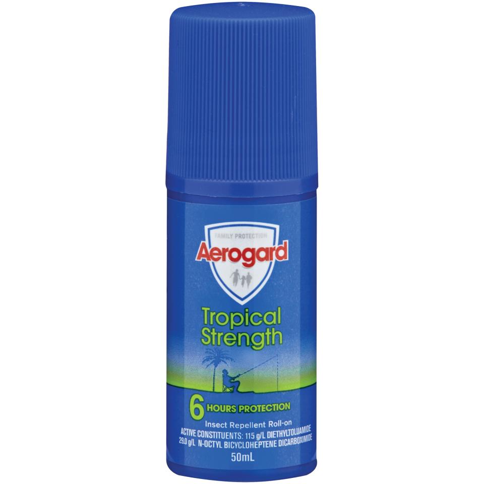 Aerogard Tropical Roll On Insect Repellent 50ml | Winc