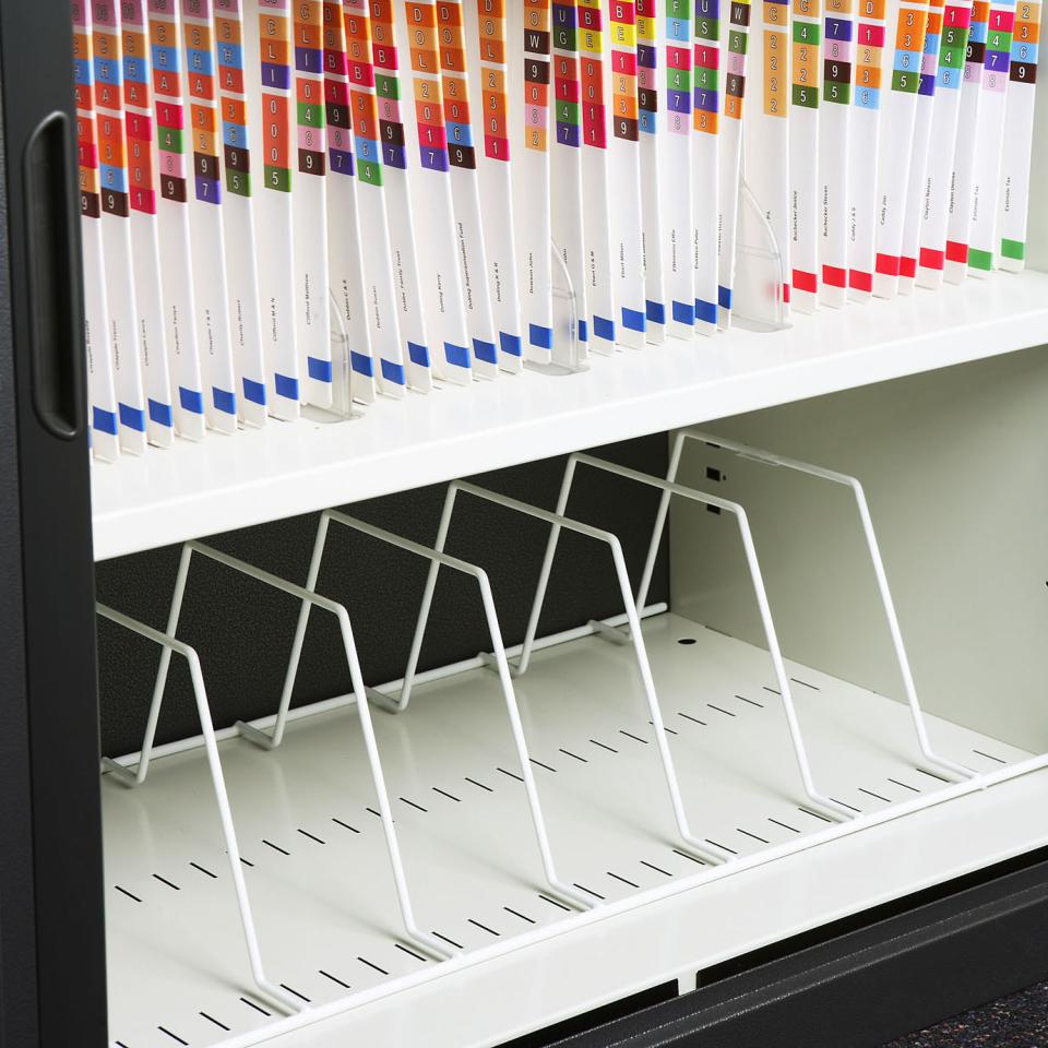 Avery White Straight Edge File Rack - 390 x 1200 mm | Winc