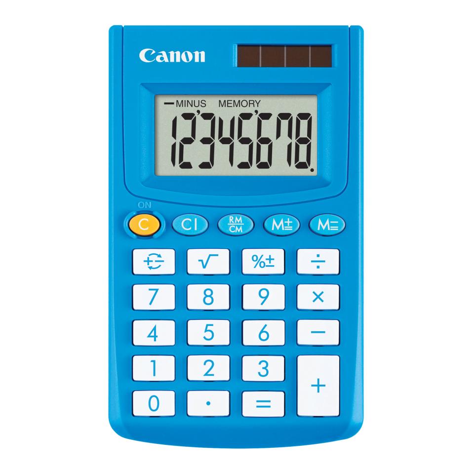 Canon LS-270VIII Pocket Calculator Blue | Winc