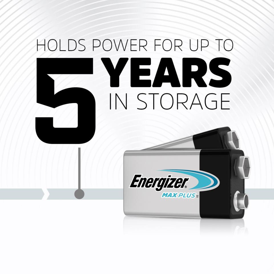 Energizer MAX Plus Alkaline Batteries 9v Pack 12 | Winc