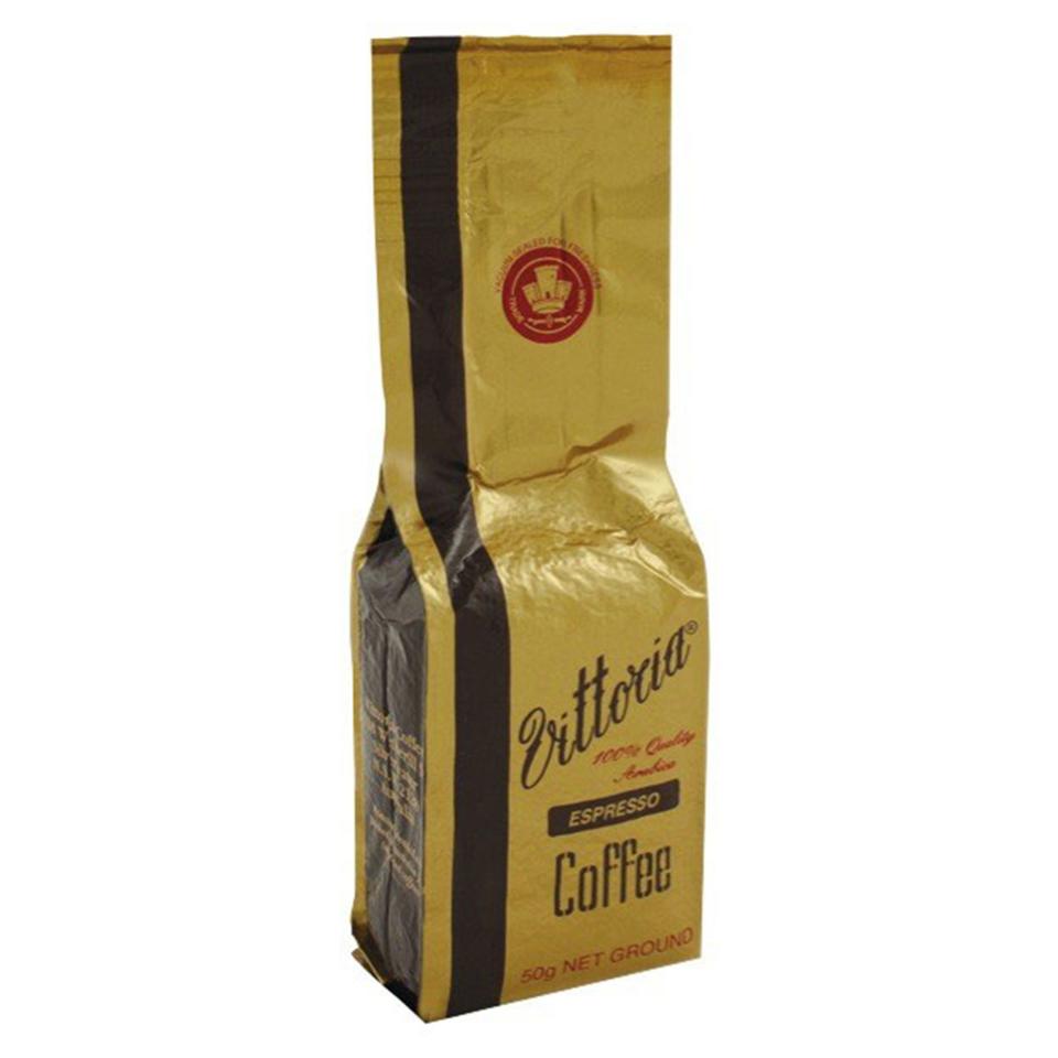 Vittoria Espresso Gourmet Ground Coffee Mini Bricks 50g Carton 12 | Winc