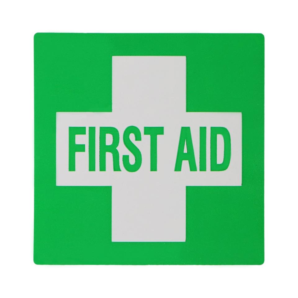 Uneedit First Aid Sticker Small Green 60mmX60mm | Winc