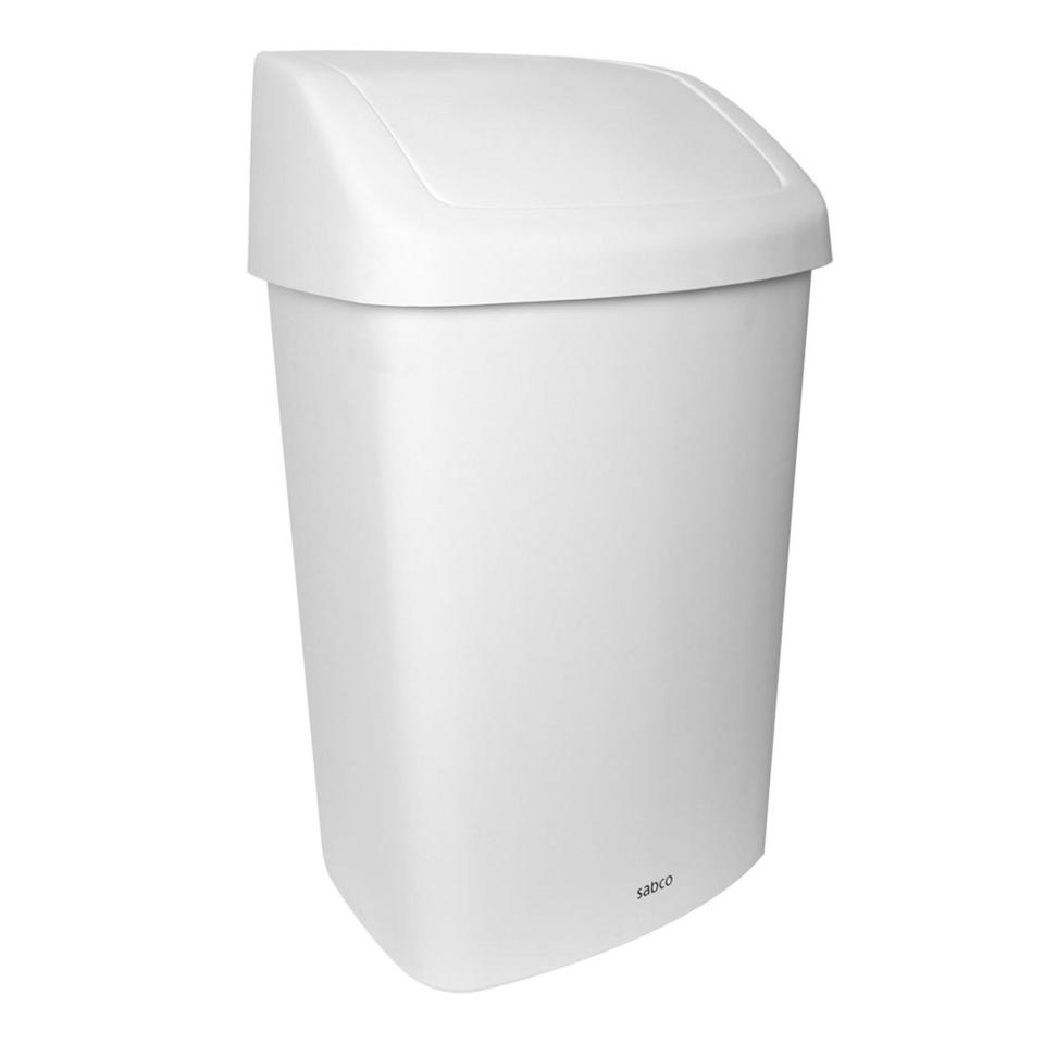 Sabco Pronto White 50 Litre Bin 11016 | Winc
