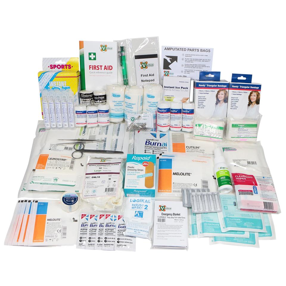 Uneedit First Aid Kit Type B Metal Wallmount Each | Winc