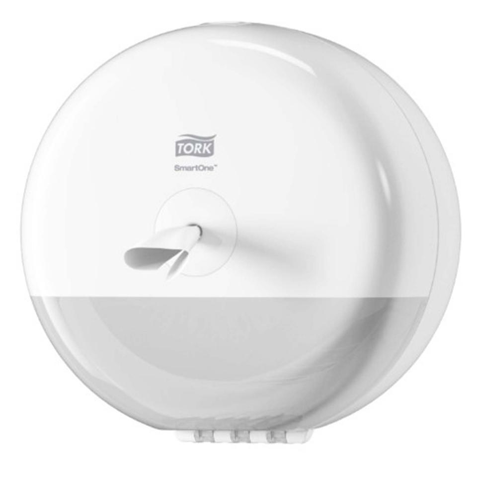 Tork Smartone T9 Mini Toilet Roll Elevation Dispenser White | Winc