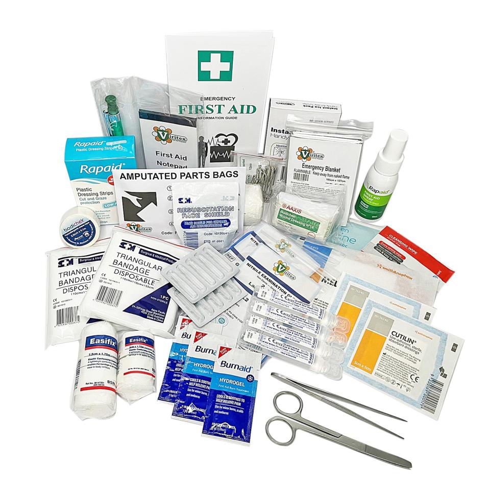 Uneedit First Aid Kit Soft Case Portable Emergency Response | Winc