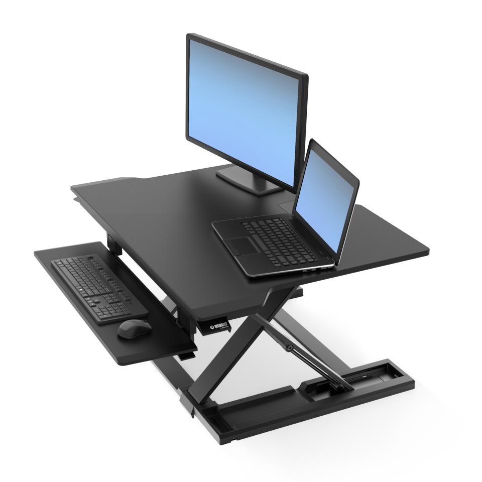 Ergotron Workfit TX Sit Stand Workstation Black | Winc