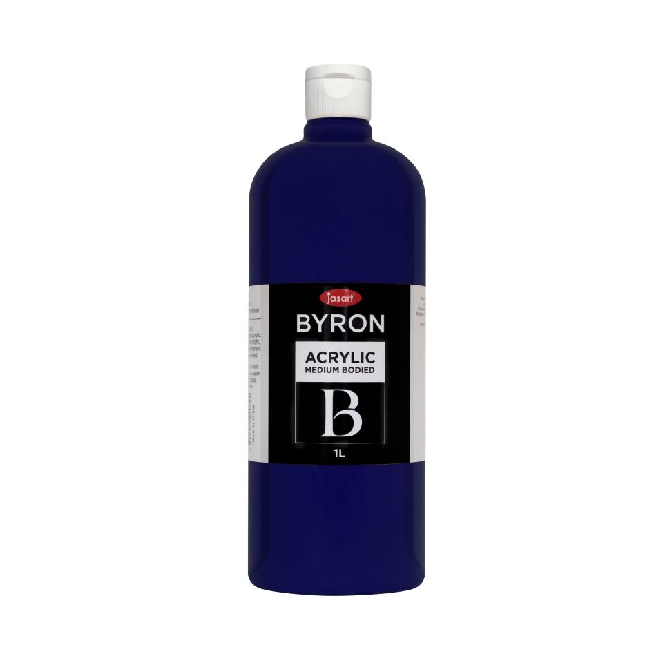 Jasart Byron Acrylic Paint 1L Warm Blue | Winc
