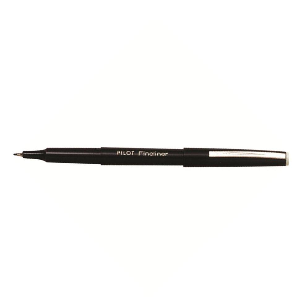Pilot Fineliner Pen Fine 0.4mm Black Box 12 | Winc