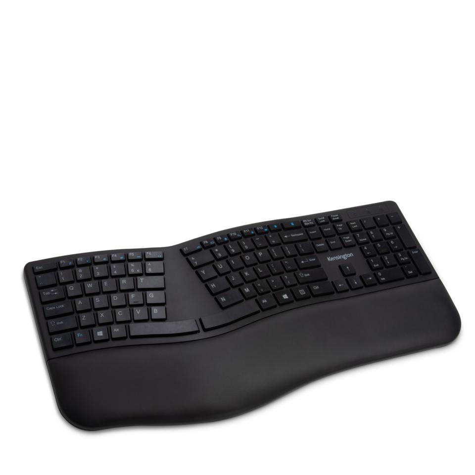 Kensington Pro Fit Ergo Wireless Keyboard Black | Winc