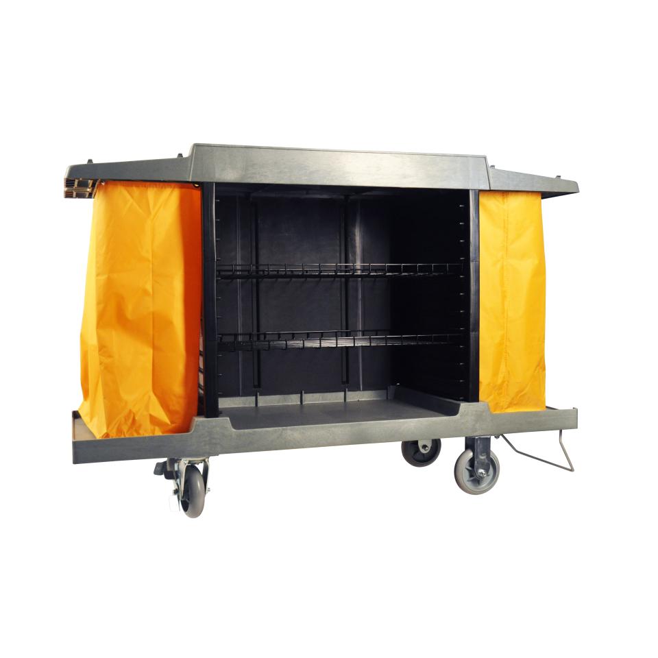 Compass Compact Open Front Housekeeping Trolley | Winc