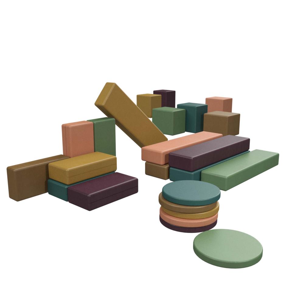 Chair Solutions Stack Foam Building Block 600 X 300 X 150 Mm Set Of 6 ...