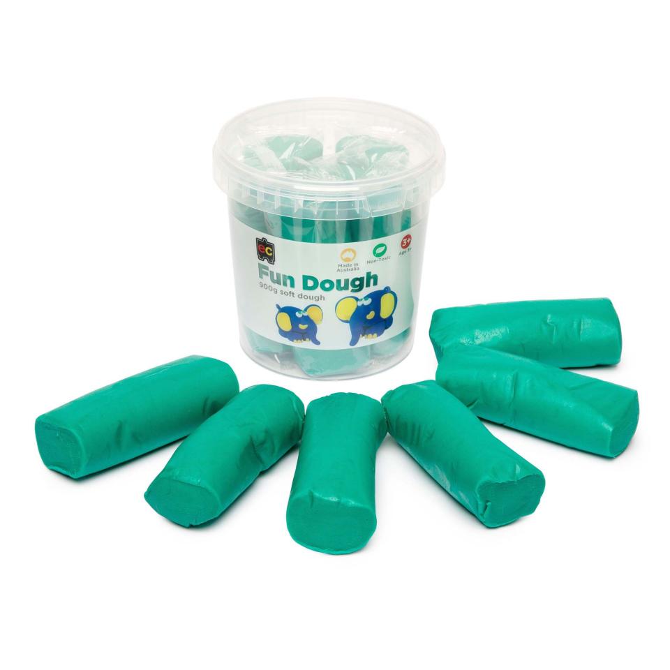 Educational Colours Fun Dough 900grams Green | Winc