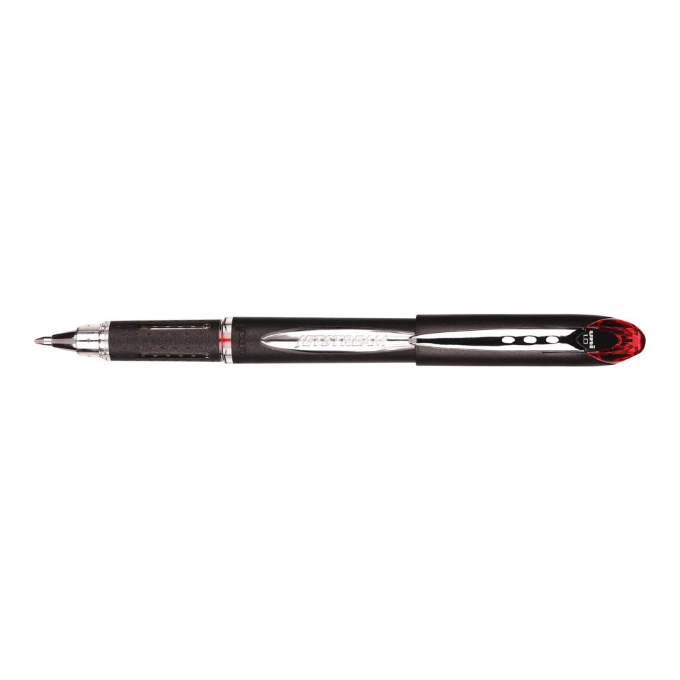 Uni-ball Jetstream Capped Rollerball Pen Medium 1.0mm Red Each | Winc