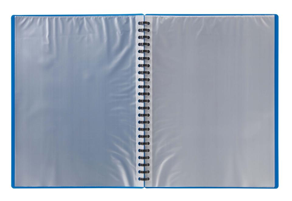 Winc Display Book Refillable A4 40 Pocket Blue | Winc