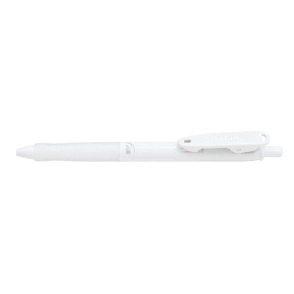 PILOT Patint Antibacterial Pen White Barrel Black Ink | Winc