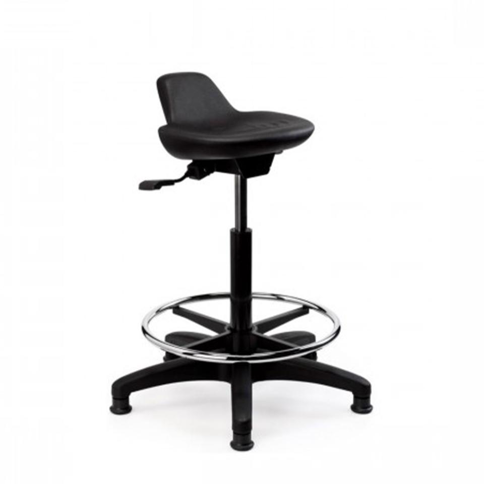 Chair Solutions Lab200 Stool Gas Lift Black | Winc