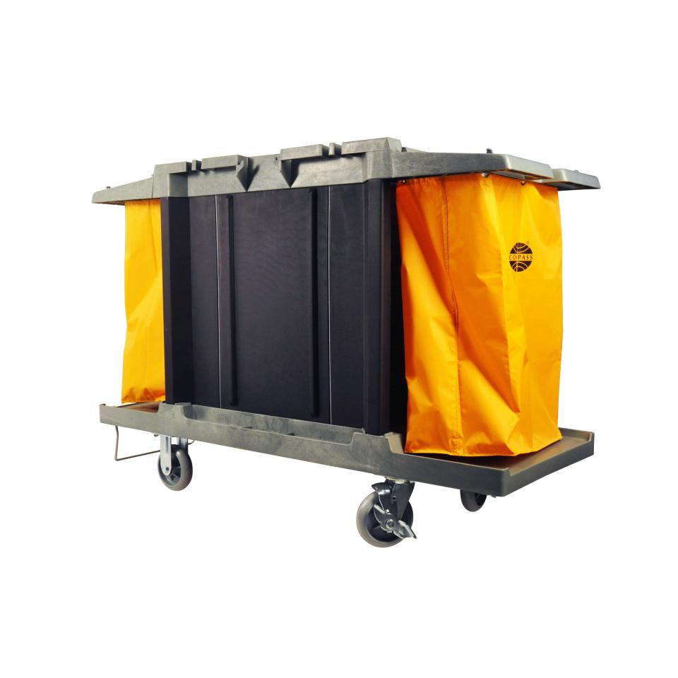 Compass Compact Open Front Housekeeping Trolley | Winc