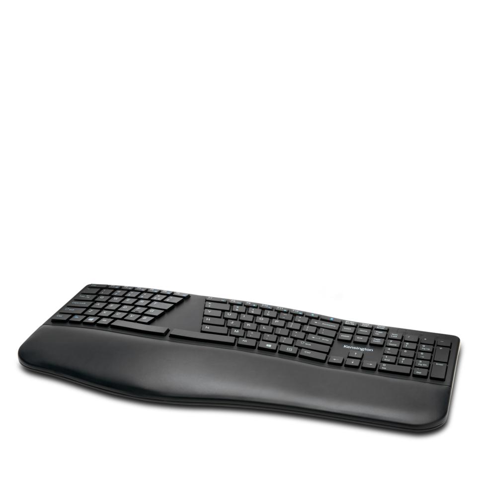 Kensington Pro Fit Ergo Wireless Keyboard Black | Winc