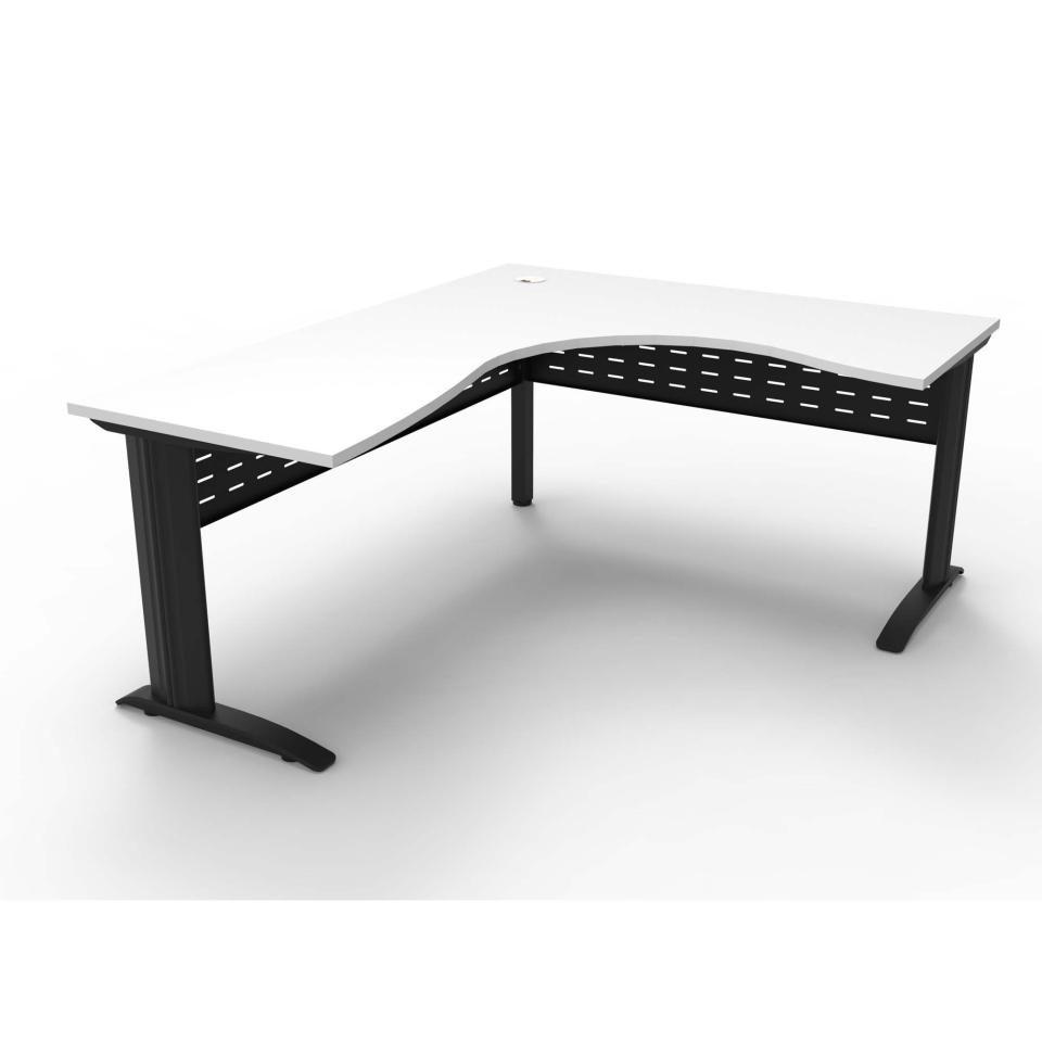 Rapid Line Span Metal Leg Corner Workstation 1800w x 1500w x 700d x ...