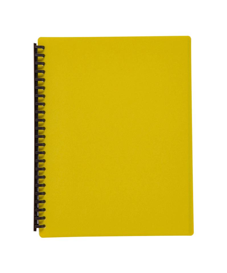 Winc Display Book A4 Refillable 20 Pocket Insert Cover/Assorted Pack 10 ...