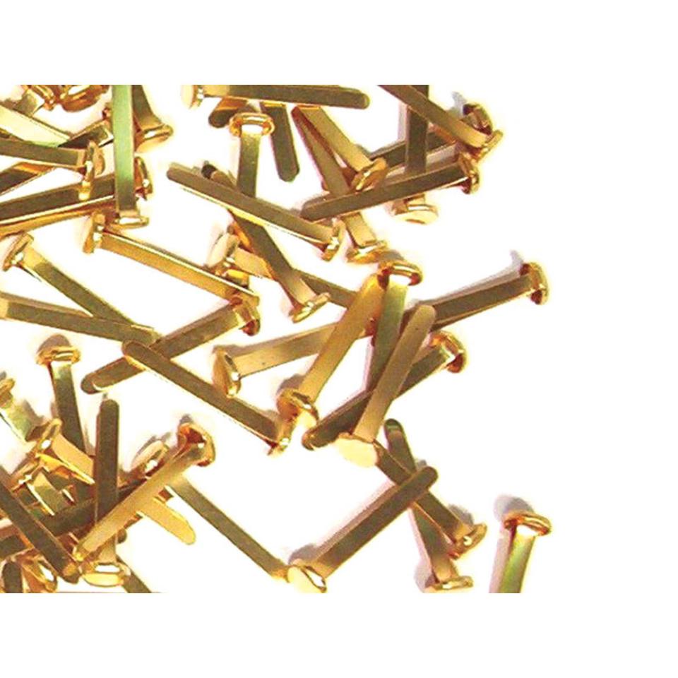 Esselte 42732 Grip Paper Fastener Brass 25Mm Bx200 | Winc