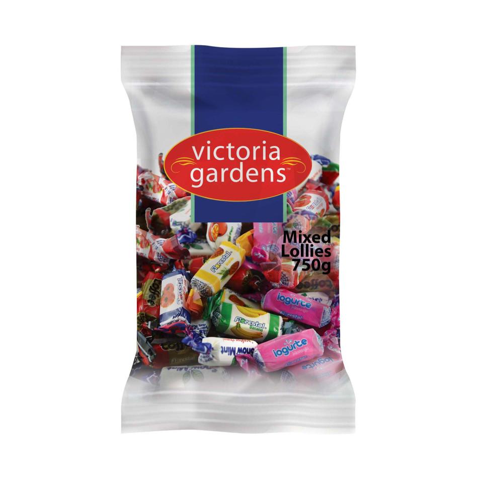 Victoria Gardens Wrapped Mixed Lollies Pack 750g | Winc