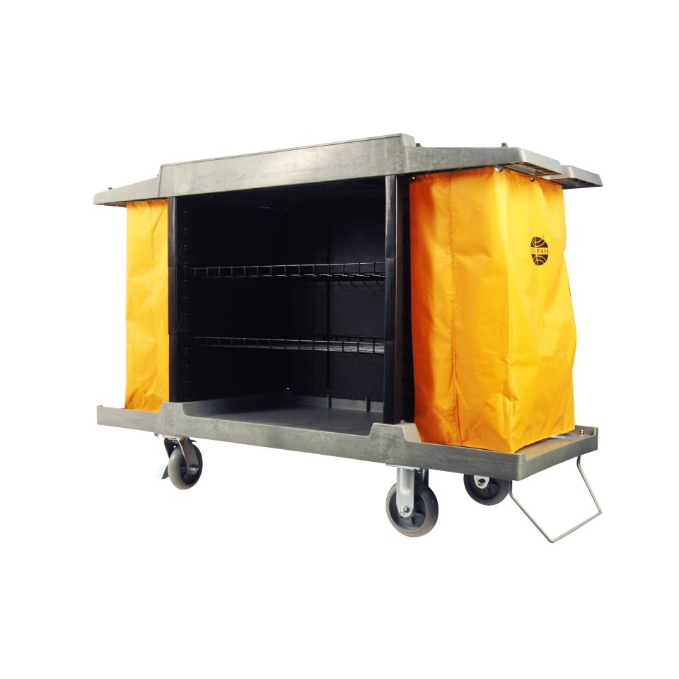 Compass Compact Open Front Housekeeping Trolley | Winc