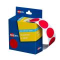 Avery Circle Dispenser Labels 24mm Diameter Red 500 Labels | Winc