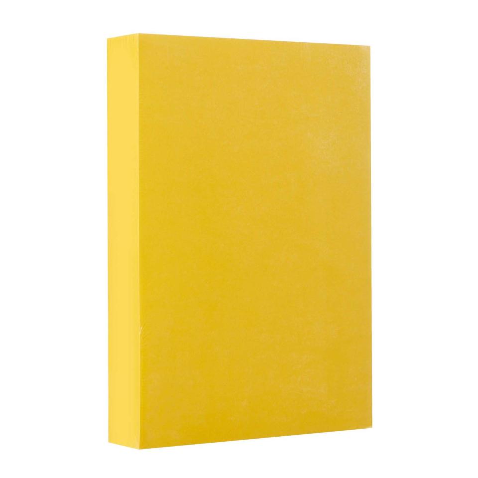 Winc Premium Coloured Cover Paper A4 110gsm Gold Pack 250 | Winc