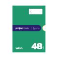 Winc Project Book A4 14mm Dotted Thirds Red Margin 56gsm 48 Pages | Winc