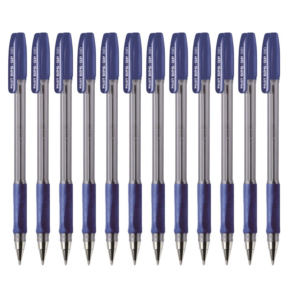 Pilot BPS-GP Supergrip Ballpoint Pen Medium 1.0mm Blue Box 12 | Winc