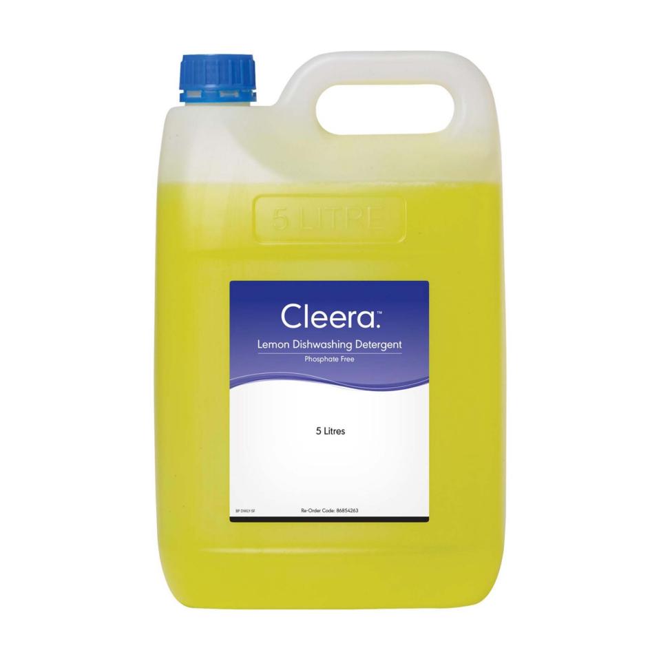 Cleera Lemon Dishwashing Detergent 5L | Winc