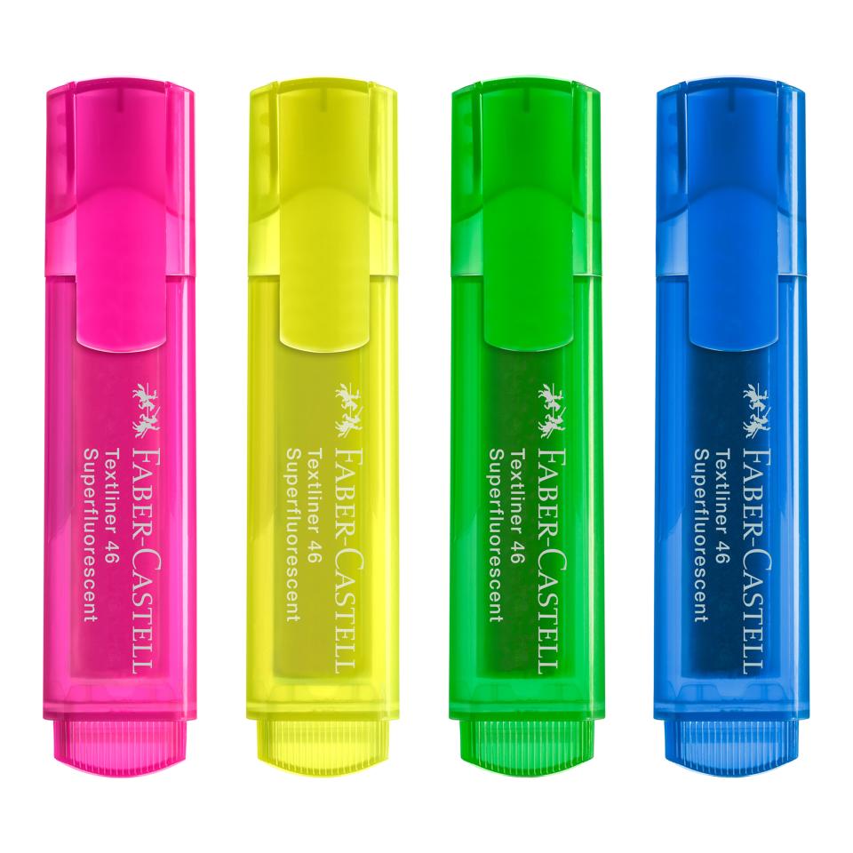 Faber Castell Textliner Ice Highlighter Assorted Wallet 4 | Winc