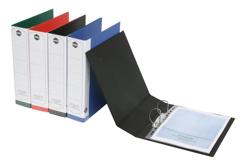 Marbig Enviro Wide Capacity Binder A4 2 D Ring 50mm Blue | Winc