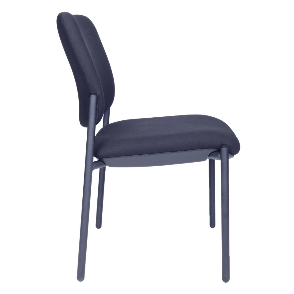 Buro Plus 4 Leg Visitors Chairs Black | Winc