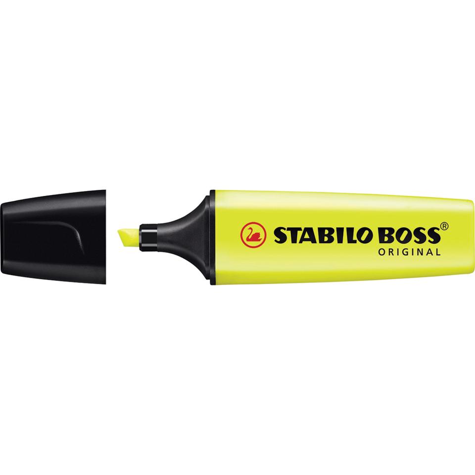 Stabilo Boss Highlighter Yellow Box 10 | Winc