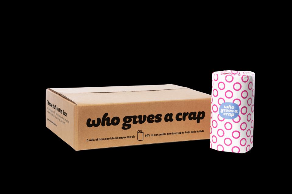 Who Gives A Crap Kitchen Paper Towel Forest Friendly Carton 6 | Winc