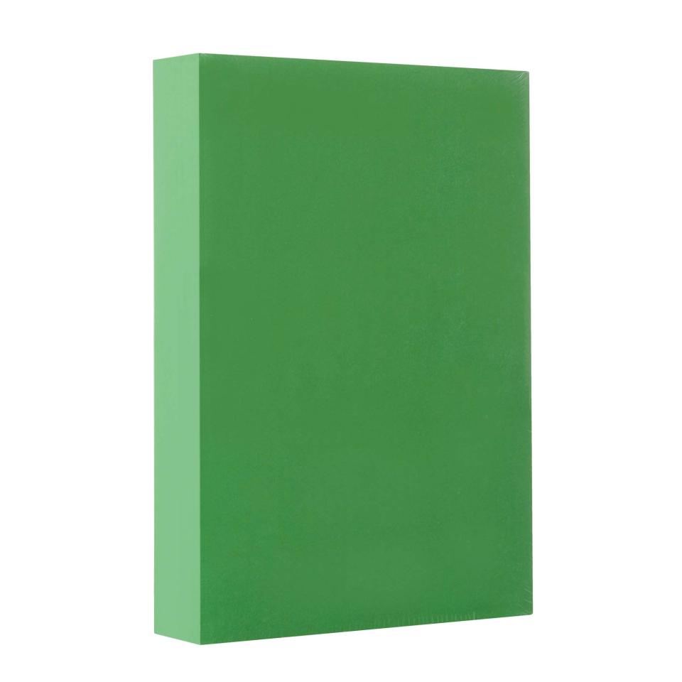 Winc Premium Coloured Cover Paper A4 160gsm Lime Green Pack 250 | Winc