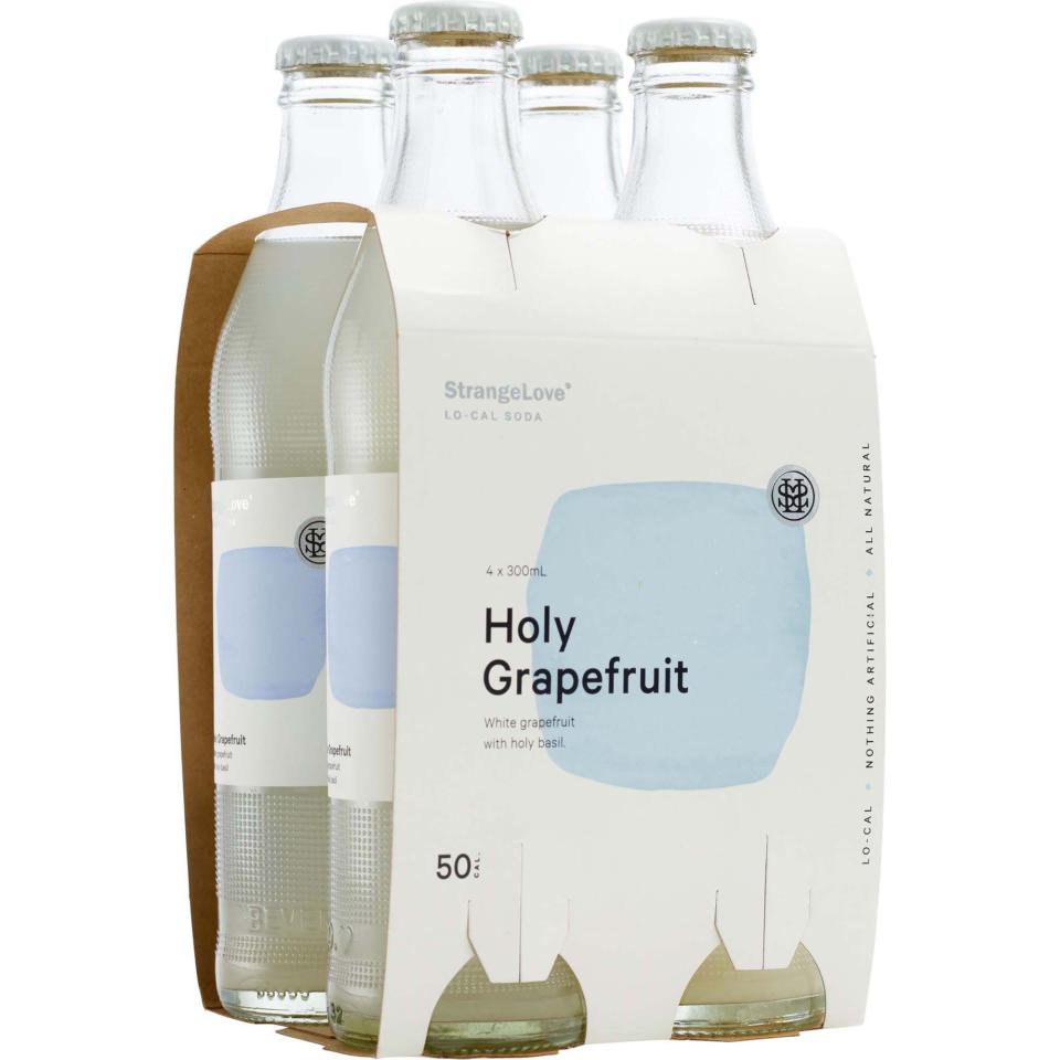 Strangelove Holy Grapefruit Lo-cal Soda 300ml Carton 24 | Winc