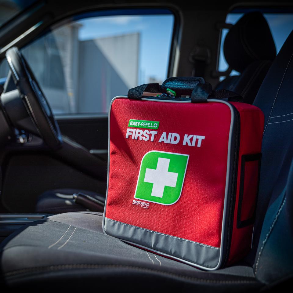 FastAid First Aid Kit Easy-Refill Vehicle Soft Pack | Winc