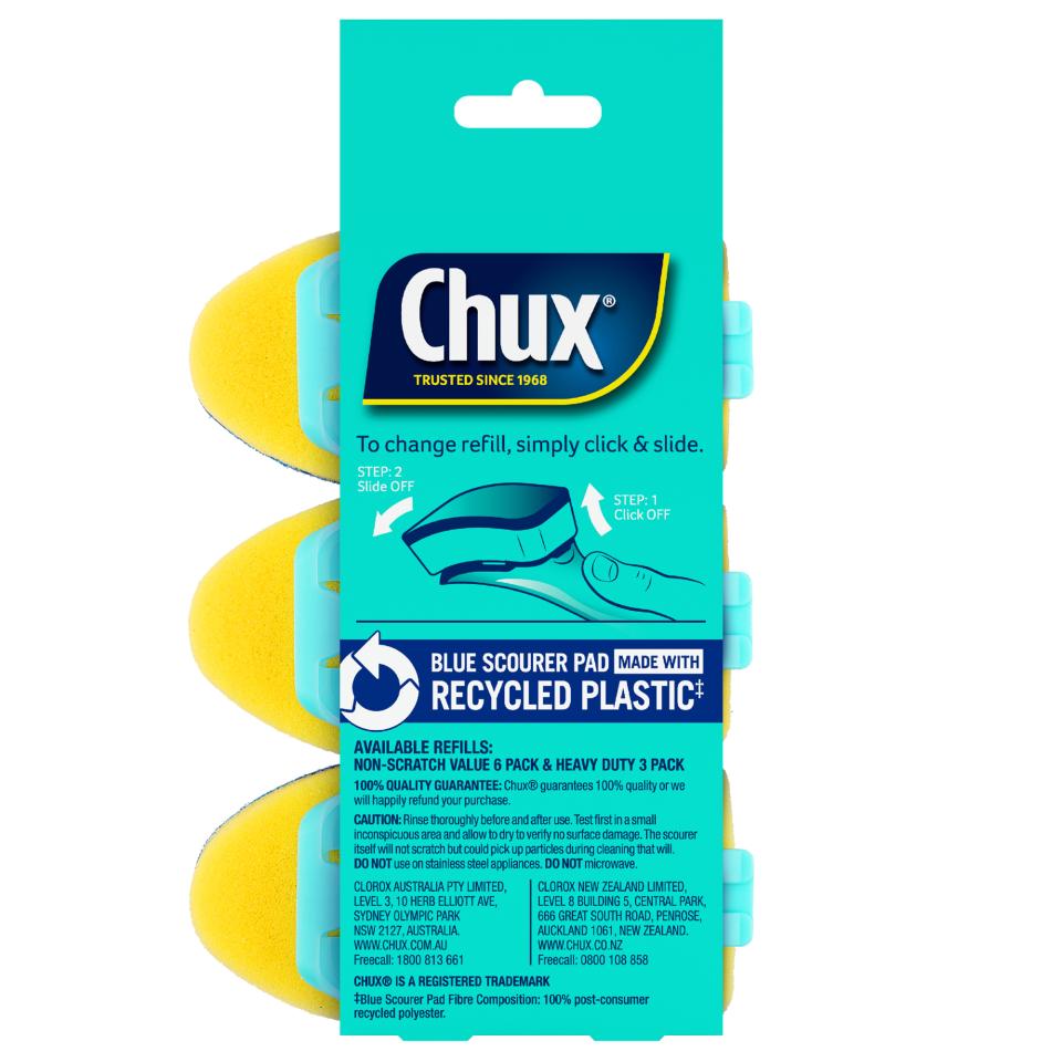 Chux Dishwand Non Scratch Refills Pkt3 | Winc
