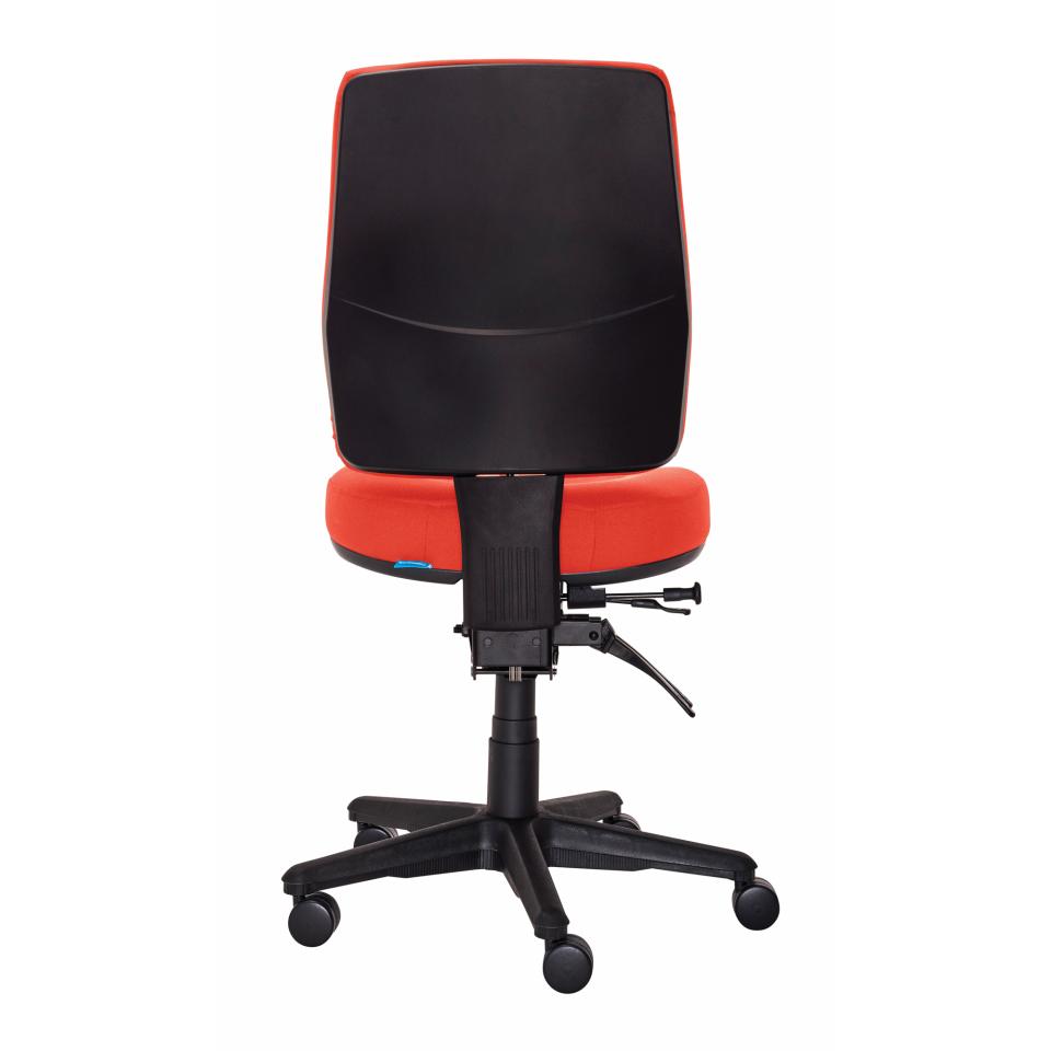 Buro Roma Chair 3 Lever High Back In Jett Fabric | Winc