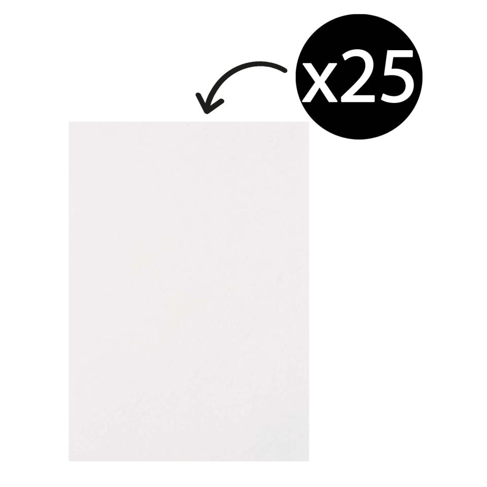 Winc Specialty Paper Parchment Board A4 175gsm White Pack 25 | Winc