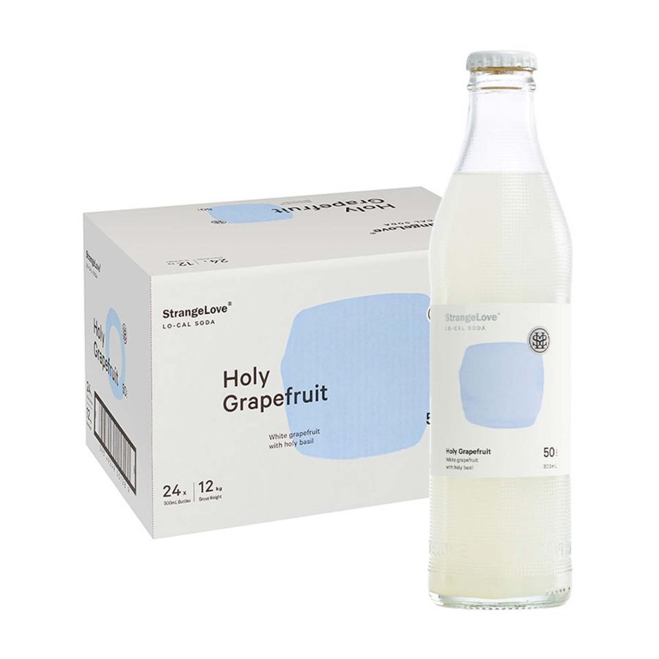Strangelove Holy Grapefruit Lo-cal Soda 300ml Carton 24 | Winc