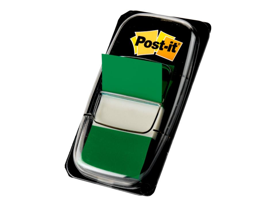 Post-It Flags 25.4 x 43.2mm Green Pack 2 | Winc