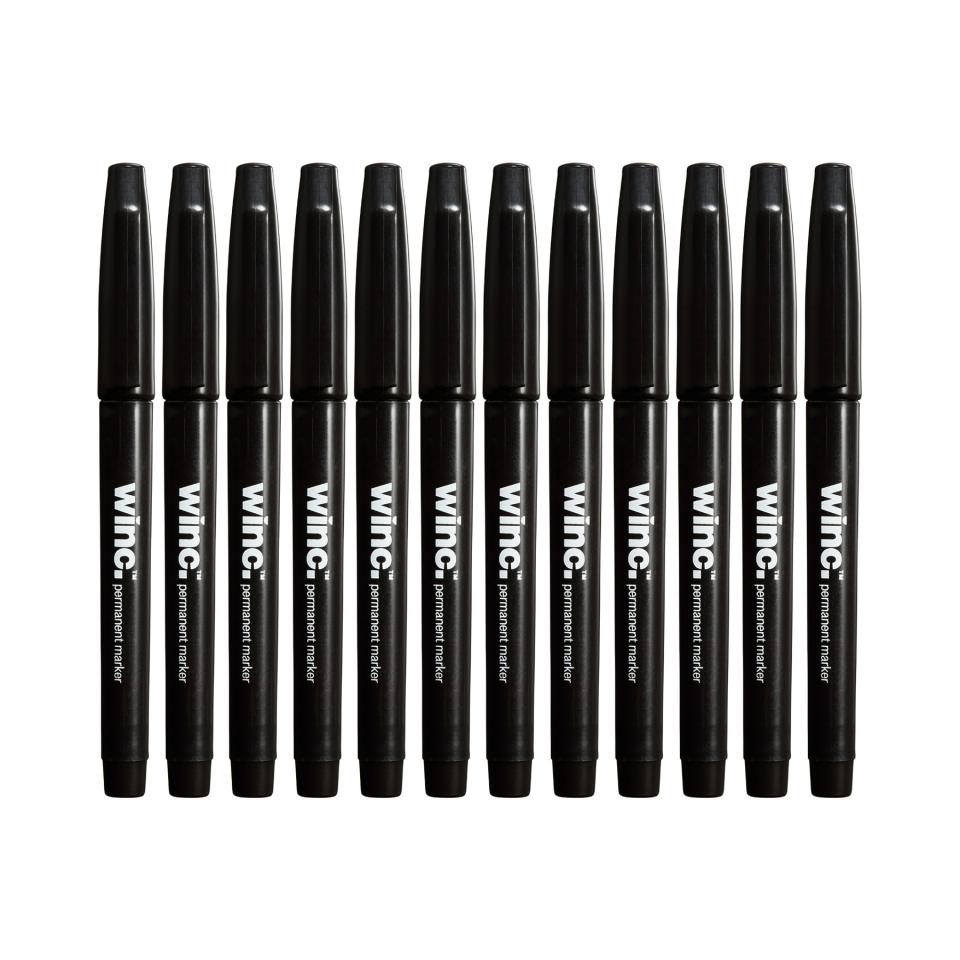 Winc Permanent Marker Bullet Tip 1.0mm Pocket Clip | Winc