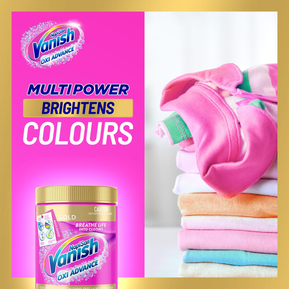 Vanish Napisan Gold Multi Power Powder 1kg | Winc