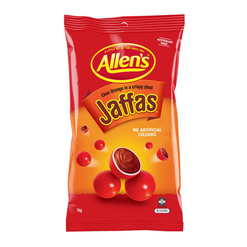 Allens Jaffa 1kg Lollies | Winc