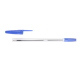 Simply Clear Stick Ballpoint Pen Medium 1.0mm Blue Box 50 | Winc